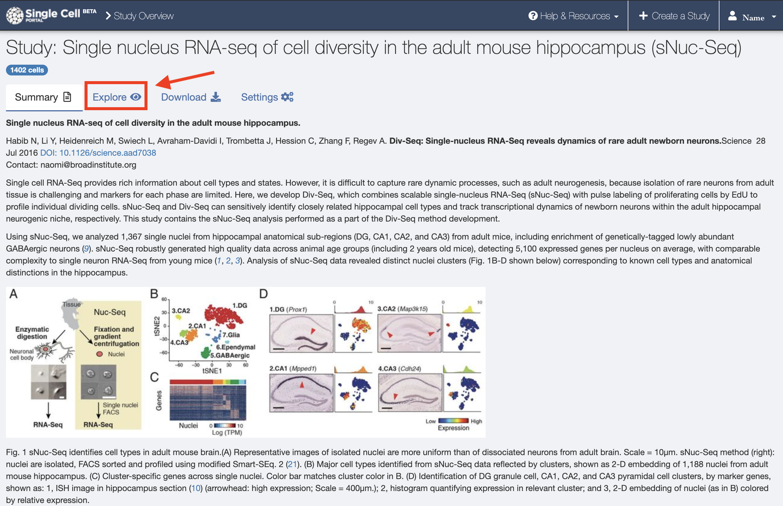 Create and share annotations – Single Cell Portal