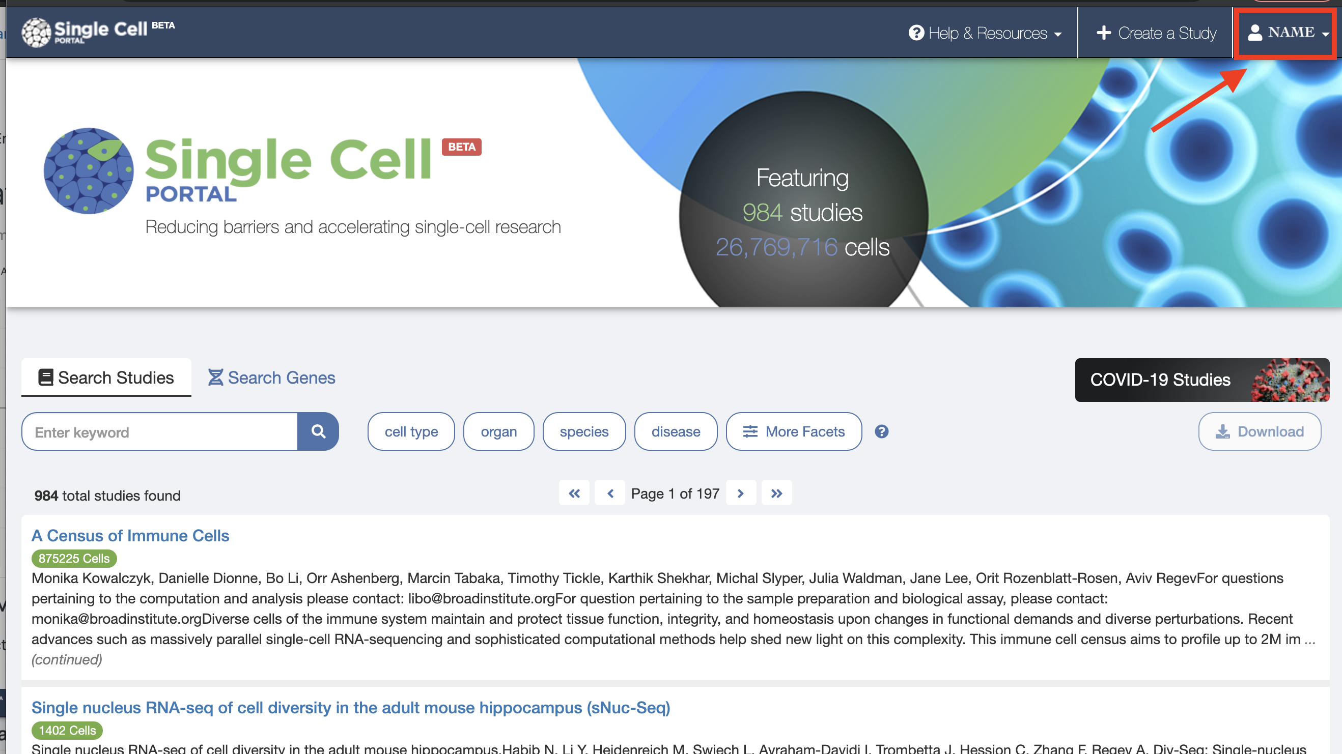 Create and share annotations – Single Cell Portal